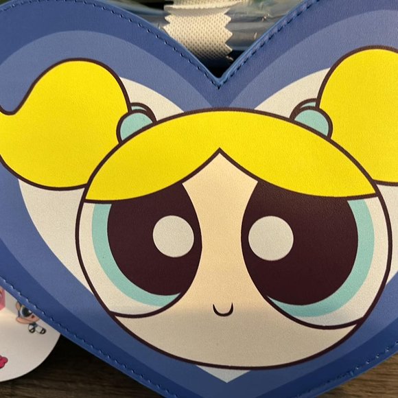The Powerpuff Girls | Bags | Blue Heart Shaped Bubbles The Power Puff ...
